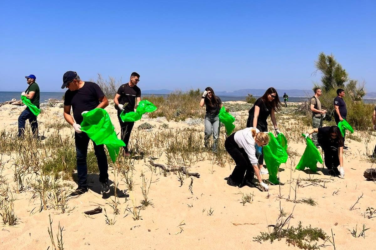 Καθαρισμός σκουπιδιών στο Δέλτα του Έβρου - ECOThraki
